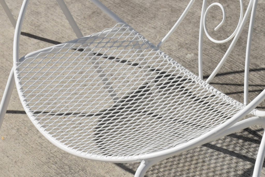 Four Mid Century Outdoor Wire Chairs (Circa 1950s) - Structured Rebellion