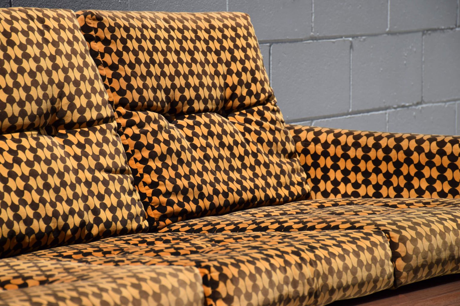 Danish Deluxe 'Rifka' Three Seater Lounge (Circa 1960s) - Structured ...