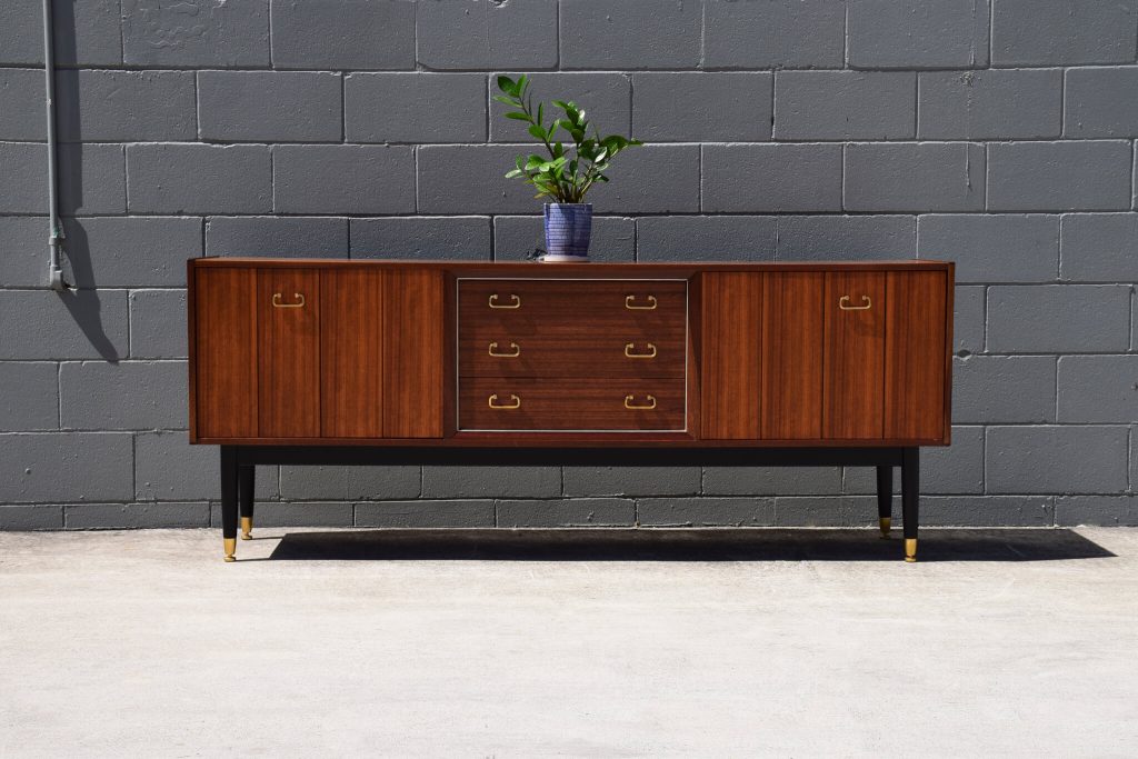 G Plan E Gomme Tola And Black Sideboard Circa 1958 Structured Rebellion