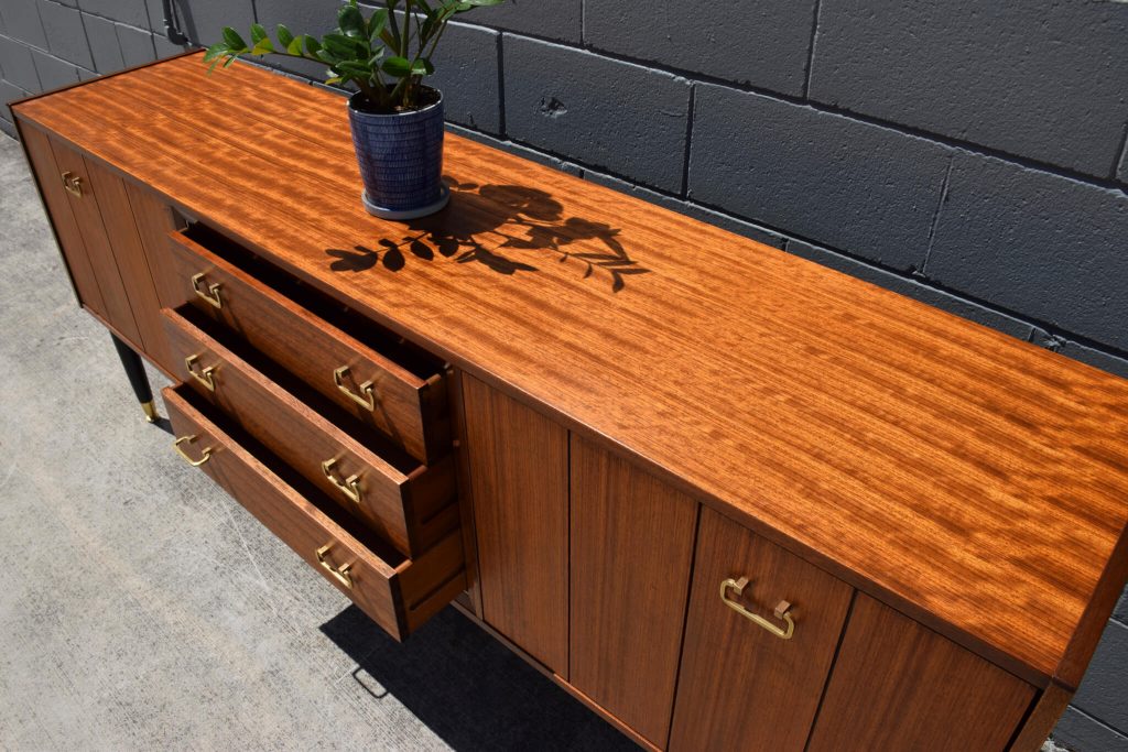 G Plan E Gomme Tola And Black Sideboard Circa 1958 Structured Rebellion