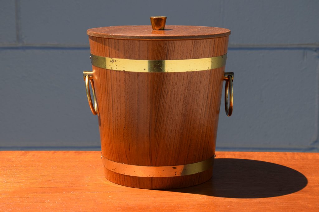 Japanese Teak Ice Bucket (Circa 1970s) - Structured Rebellion